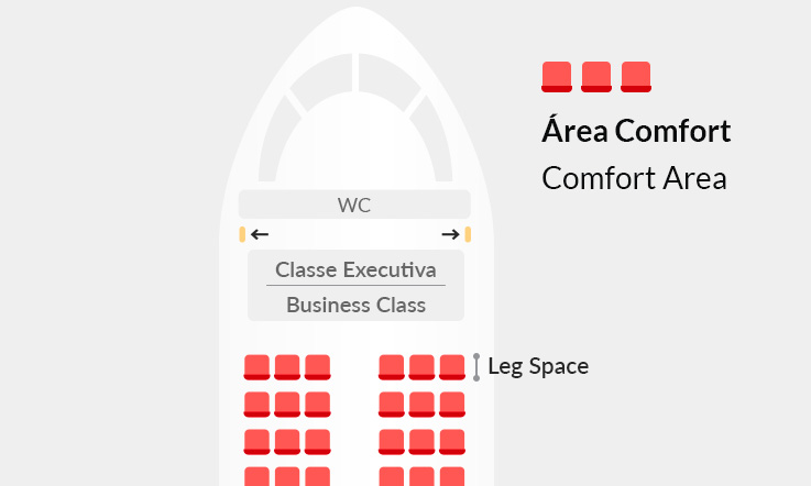 Seats on board | TAP Air Portugal